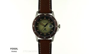 Fossil FS5961 - Blue Watch • Watchard.com