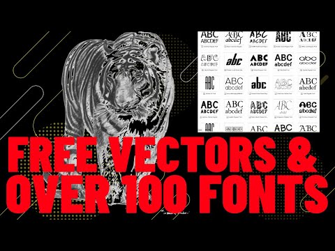 Over 100 Free Public Domain Fonts And Hundreds Of Vector Images For Commercial Use - Free Graphics