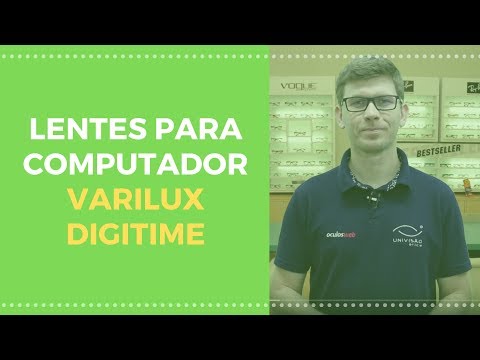 Lente Ocupacional Varilux Digitime Mid Crizal Sapphire Premium CR39 | Univisão Ótica