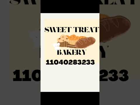cafe/ bakery decal codes