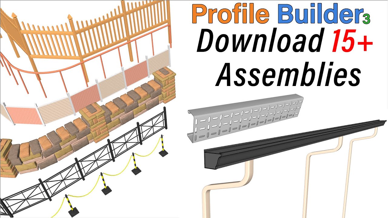 Download Profile Builder 3 Assemblies - SketchUp