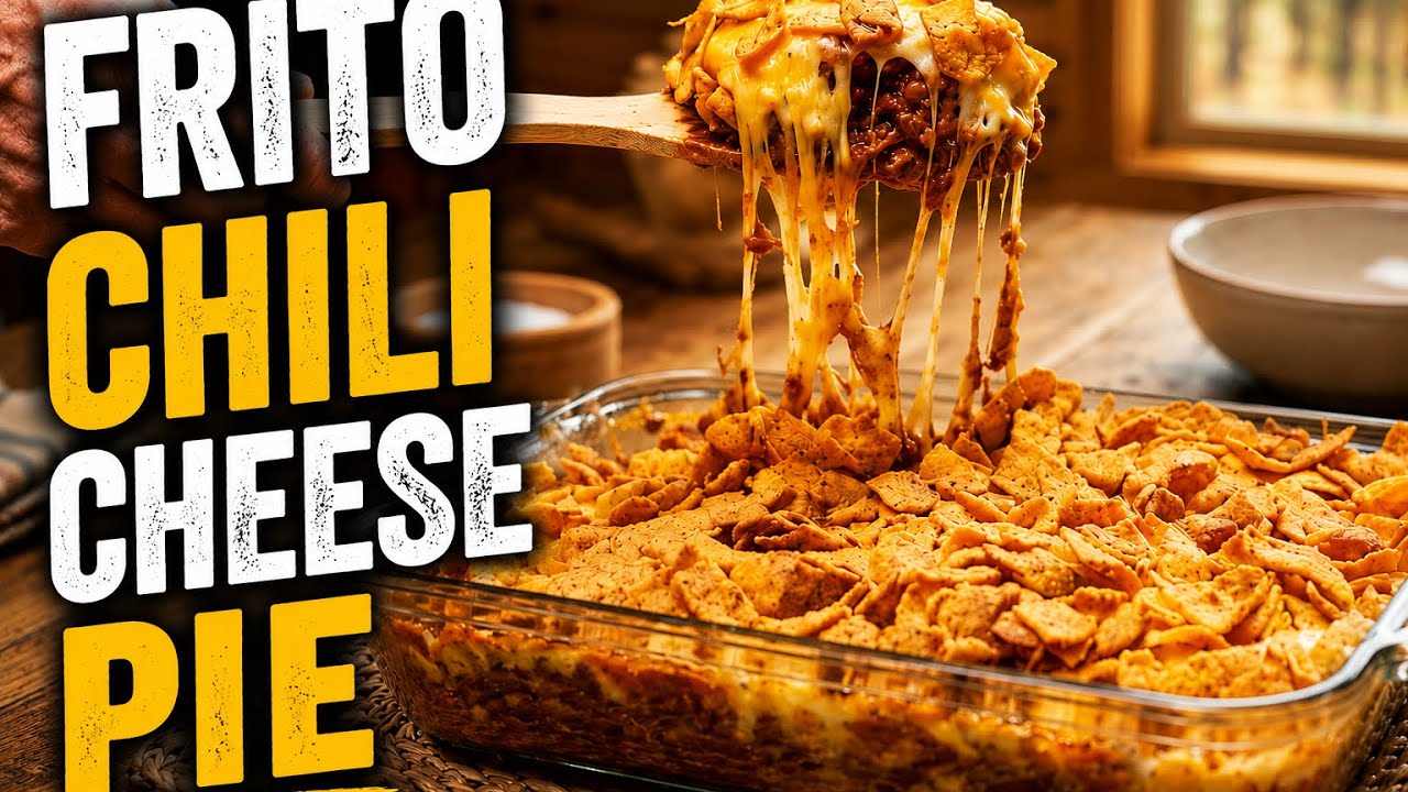 Frito Chili Cheese Pie Recipe | Easy Old Fashioned Comfort Food