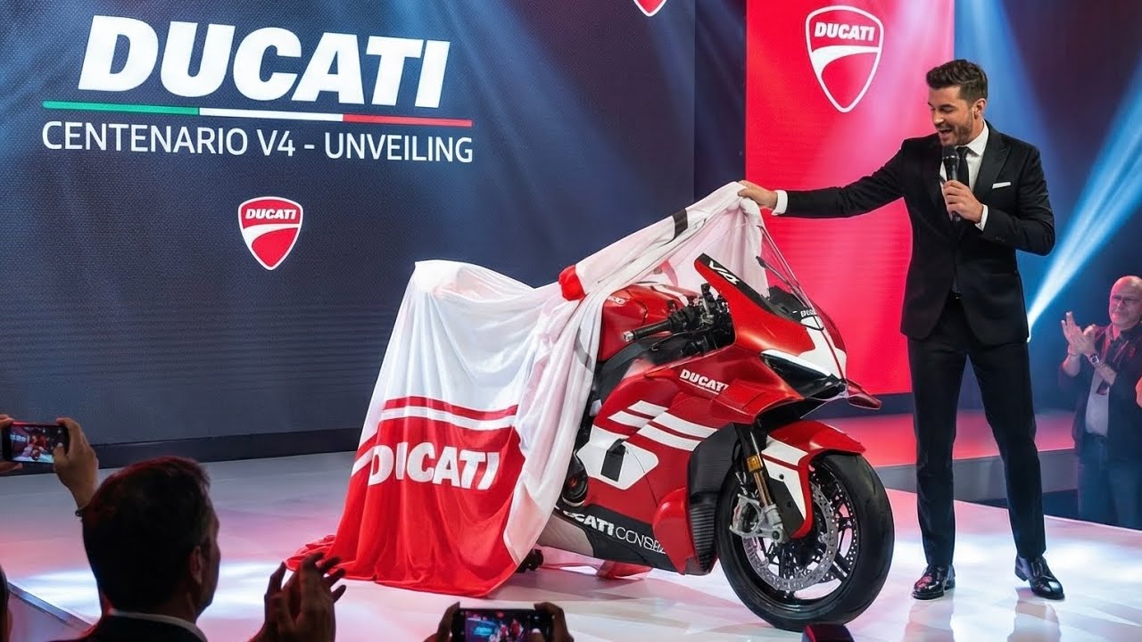 OFFICIALLY UNVEILED!! 2027 DUCATI SUPERLEGGERA V4 CENTENARIO FIRST LOOK!! 