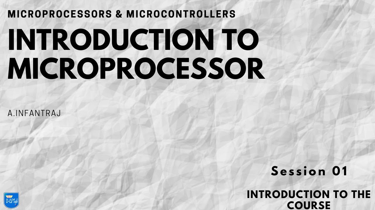 Introduction to Microprocessor