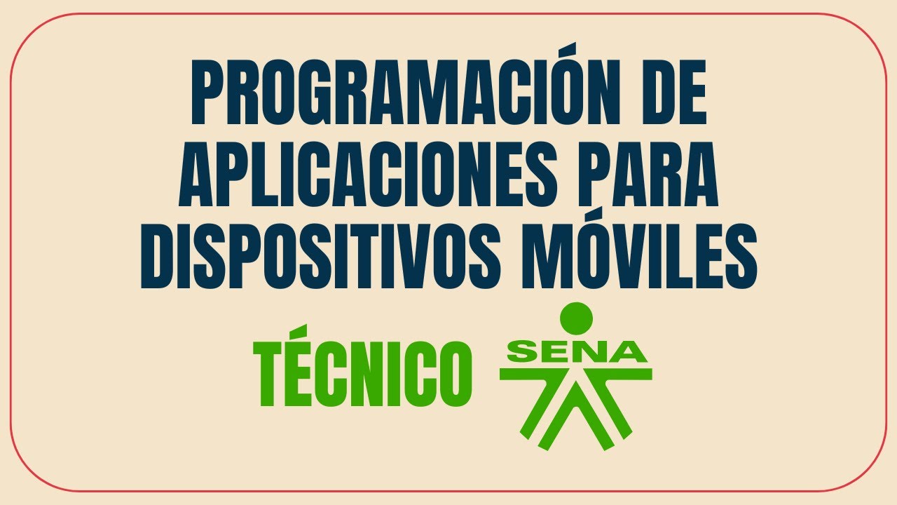 Mobile Application Programming SENA | Free Courses #courses #sena