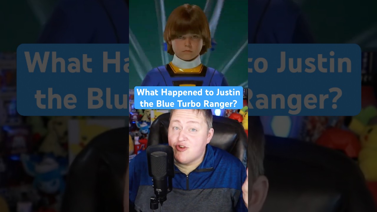 What Happened to Justin the Blue Turbo Ranger? | #shorts