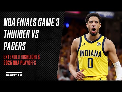 NBA Finals Game 3 Highlight – Indiana #Pacers vs. Oklahoma City #Thunder | #NBAFinals