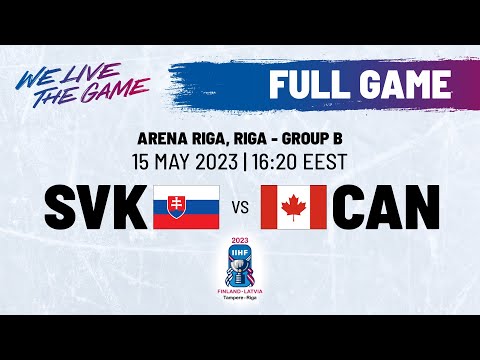 Full Game | Slovakia vs. Canada | 2023 #IIHFWorlds