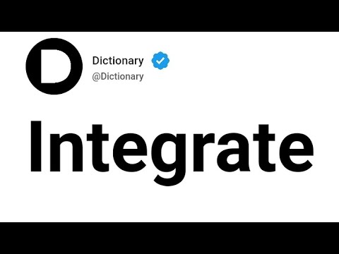 Integrate Meaning In English