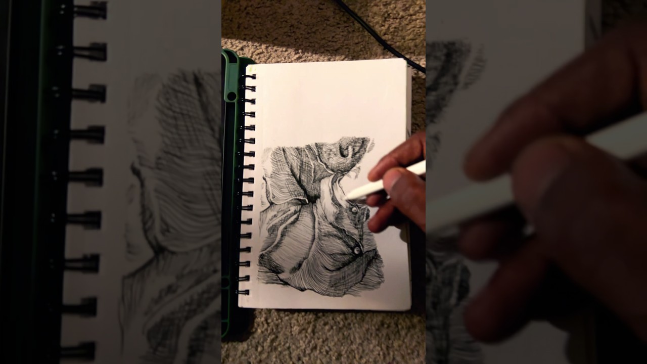 Crosshatching like a BOSS || Skmatik #drawing #art