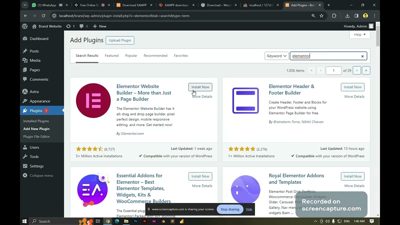 WordPress Theme and Plugin Installation  Class No. 2