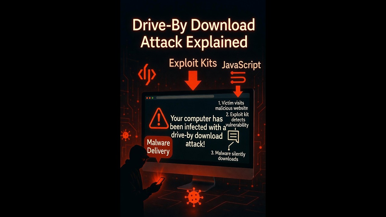 Drive By Download Attack Explained  How Hackers Deliver Malware with JavaScript