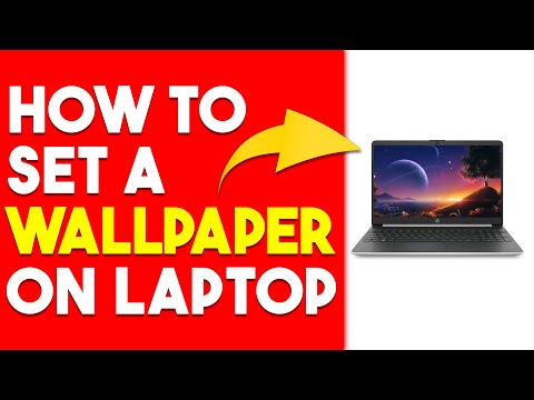 How To Set A Wallpaper On Laptop (How To Put A Wallpaper/Desktop Background On Laptop)