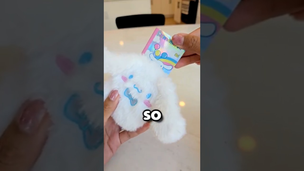 Cinnamoroll but he's a backpack! #ad #⁠sanrioreallittles #cinnamoroll #reallittles #shorts