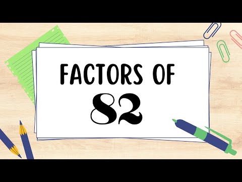 Factors of 82||what are the factors of 82?||how to find factors of 82?||factors of a number