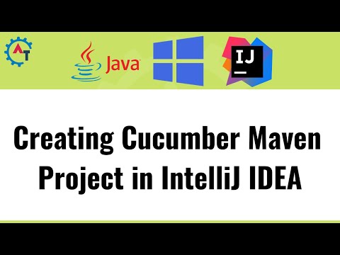 #12. Creating Cucumber Maven Project in IntelliJ IDEA | Cucumber with Selenium WebDriver Part 12