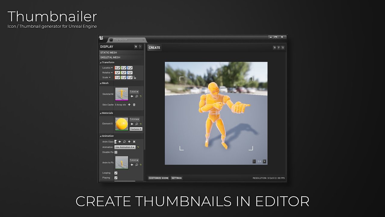 Thumbnailer Plugin - Transparent Thumbnails and Icons