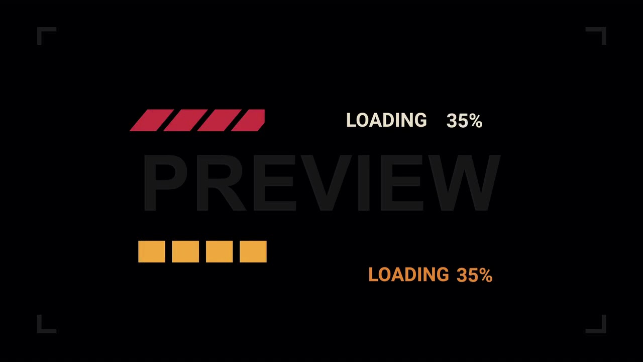 Loading Bar Pack Stock Motion Graphics