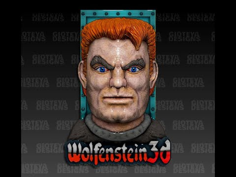 STL file Wolfenstein 3D 👴 ・3D printer design to download・Cults