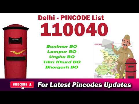Tikri Khurd Delhi Pin Code 110040 | Tikri Khurd Pin Code