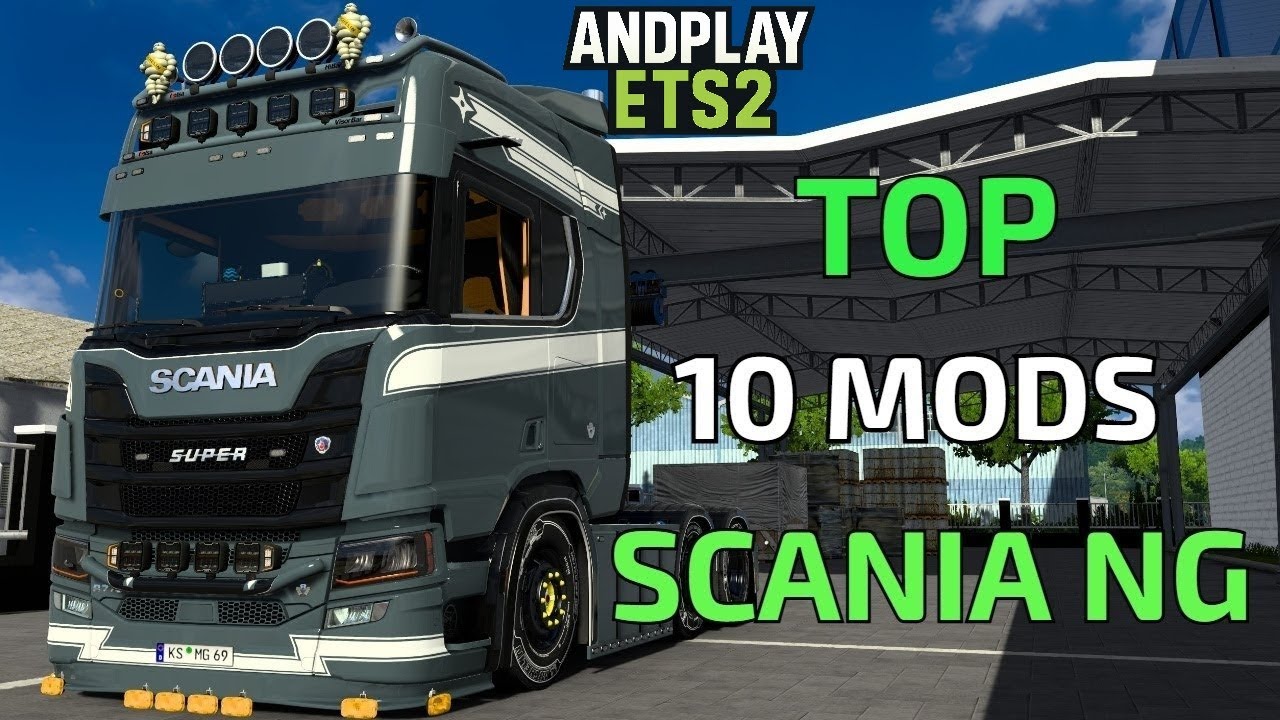 Euro Truck Simulator 2 - Top 10 Mods Scania NG [1.56]