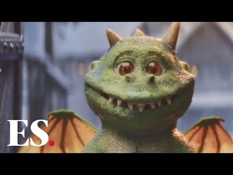 Edgar the Dragon - Christmas Ad deep…: English ESL video lessons