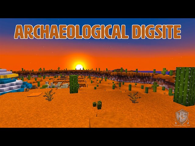 Archaeological Digsite Minecraft Map