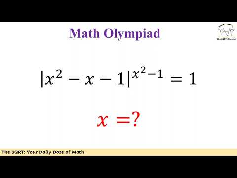 Math Olympiad | Exponent | Absolute Value | Power | Algebra | Equation | Challenging Math Problem