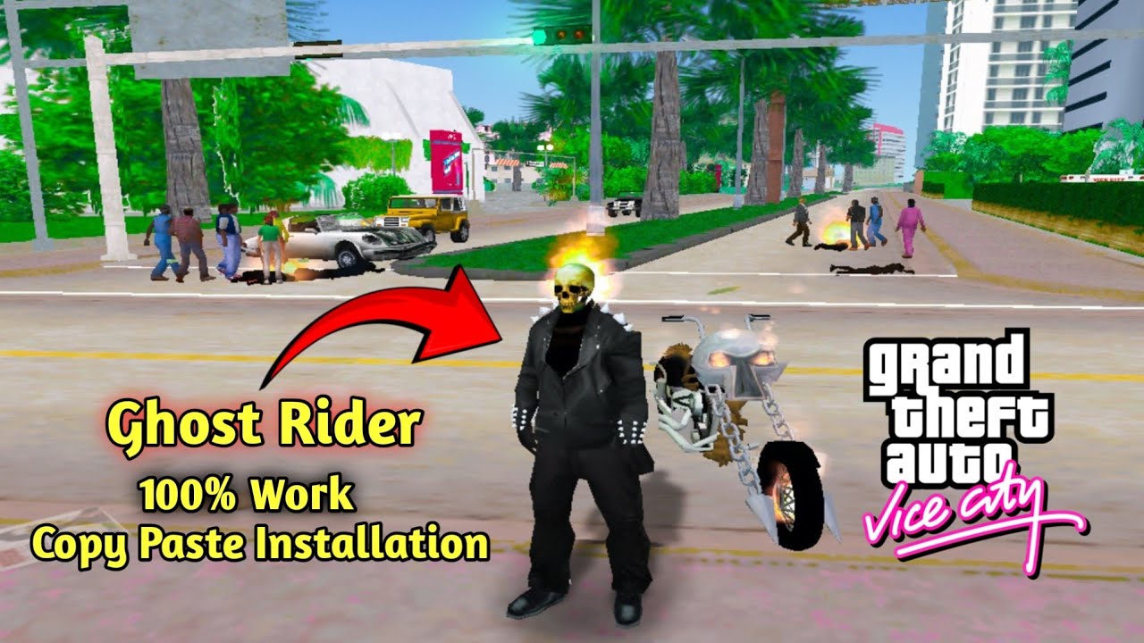 Ghost Rider(Copy Paste Installation) 2 - GTA: Vice City