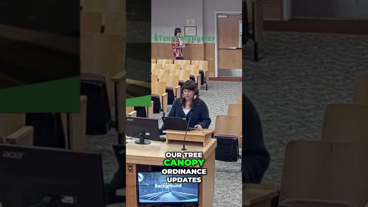 Tree Canopy Initiatives Discussed at Environmental Review Board #shorts