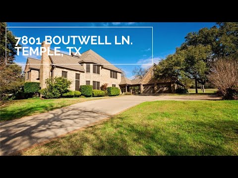 7801 E Boutwell Dr. Temple, Tx 76502