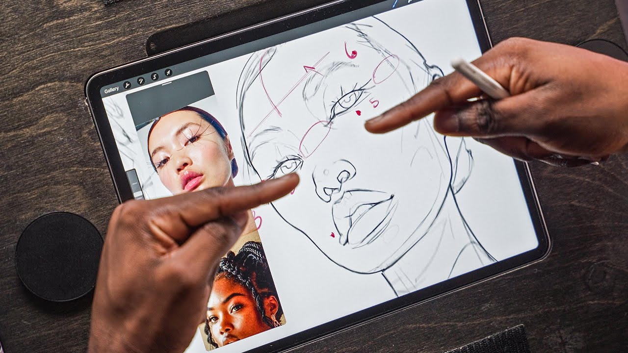 The 8 MOST Common Mistakes You Make When Drawing Faces