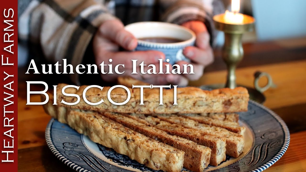How to Make Authentic Italian Biscotti by Heartway Farms | The Best Biscotti Recipe | Easy Dessert