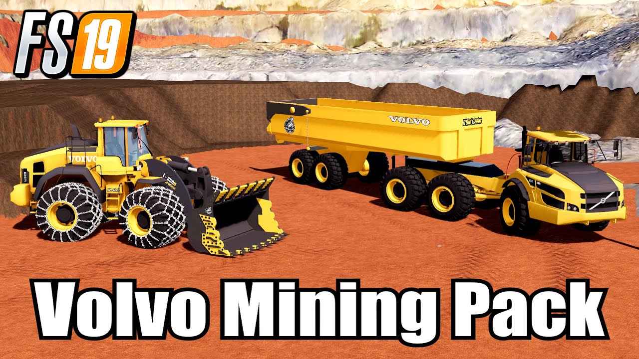 Volvo 350H Loader Mining Edition & Bucket - FS 19