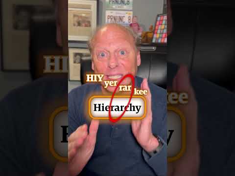 How do you say Hierarchy?