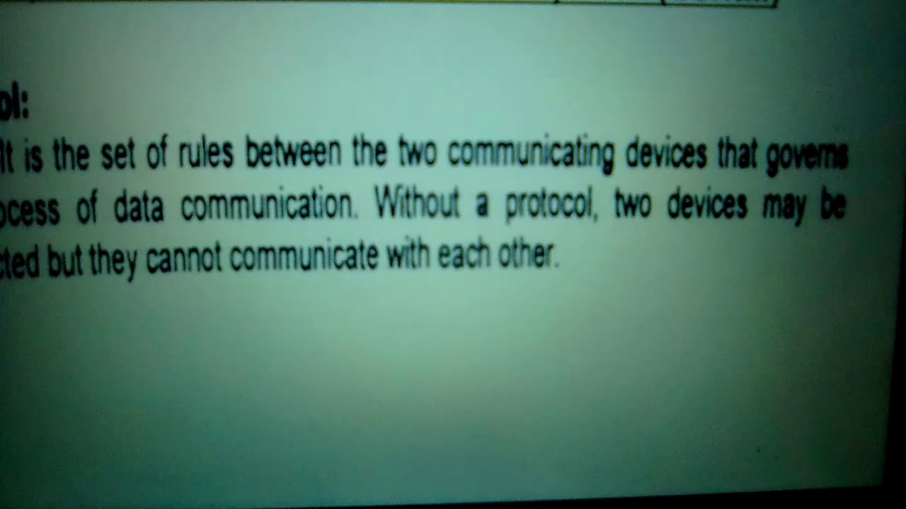Chapter 4 Data Communication