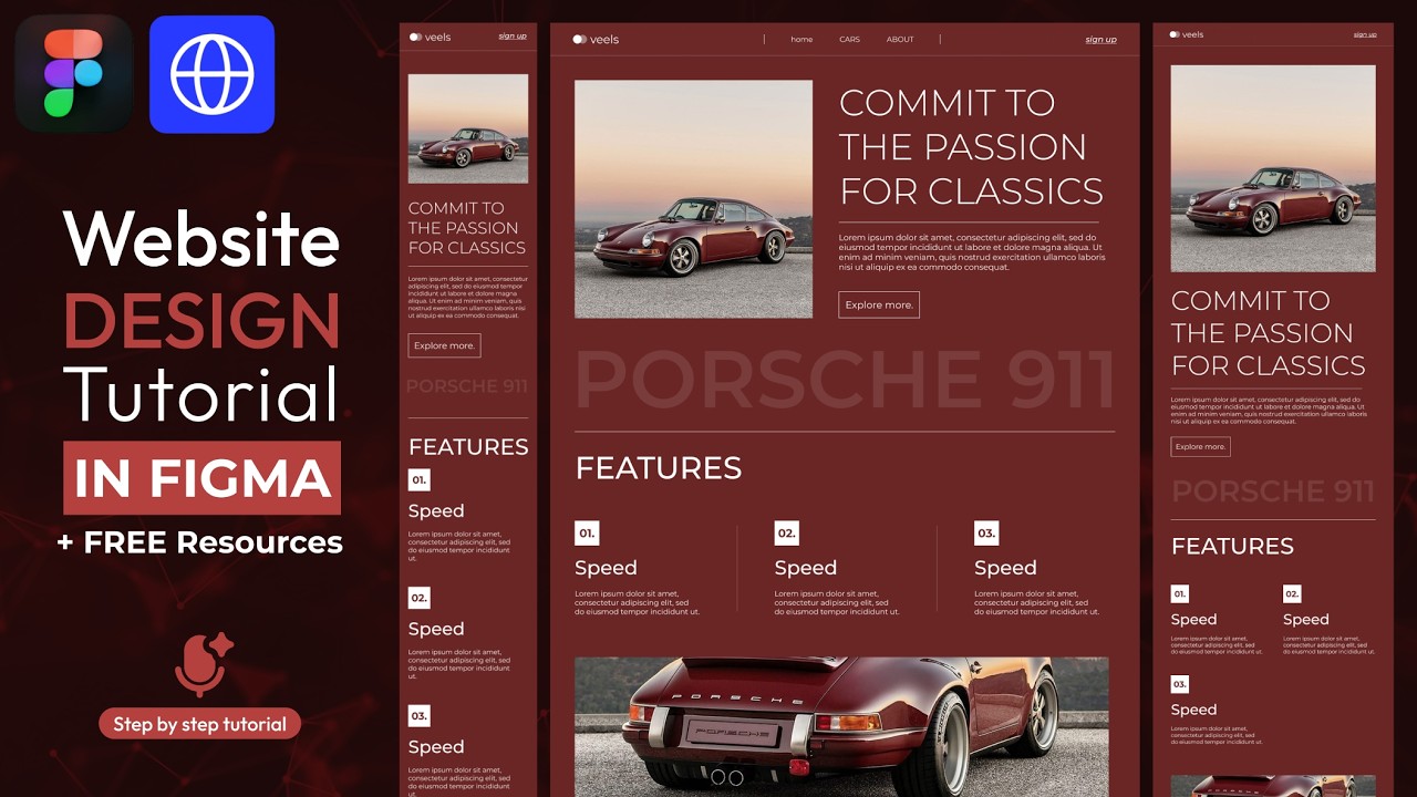 Modern Responsive Website Using Figma Site