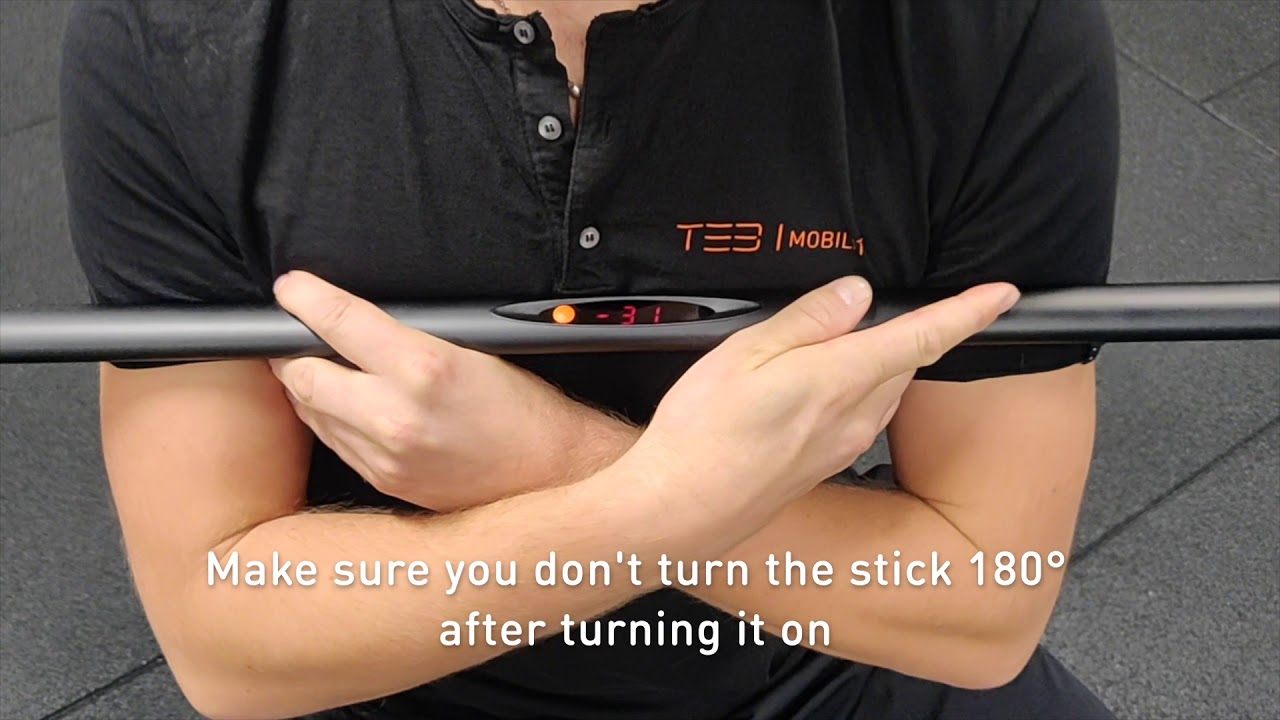 Measuring real-time angle rotation with TE3 Mobility Stick