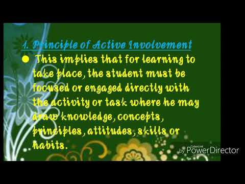 Basic Principle of Teaching and Educational Technology