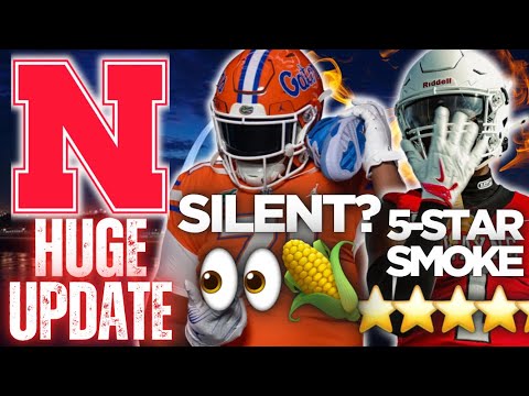 NEWS: Nebraska Has A 4-STAR SILENT Commit🤫🌽+ WR DRAMA👀+ 5-STAR? + Big Ten Rankings | Husker Football