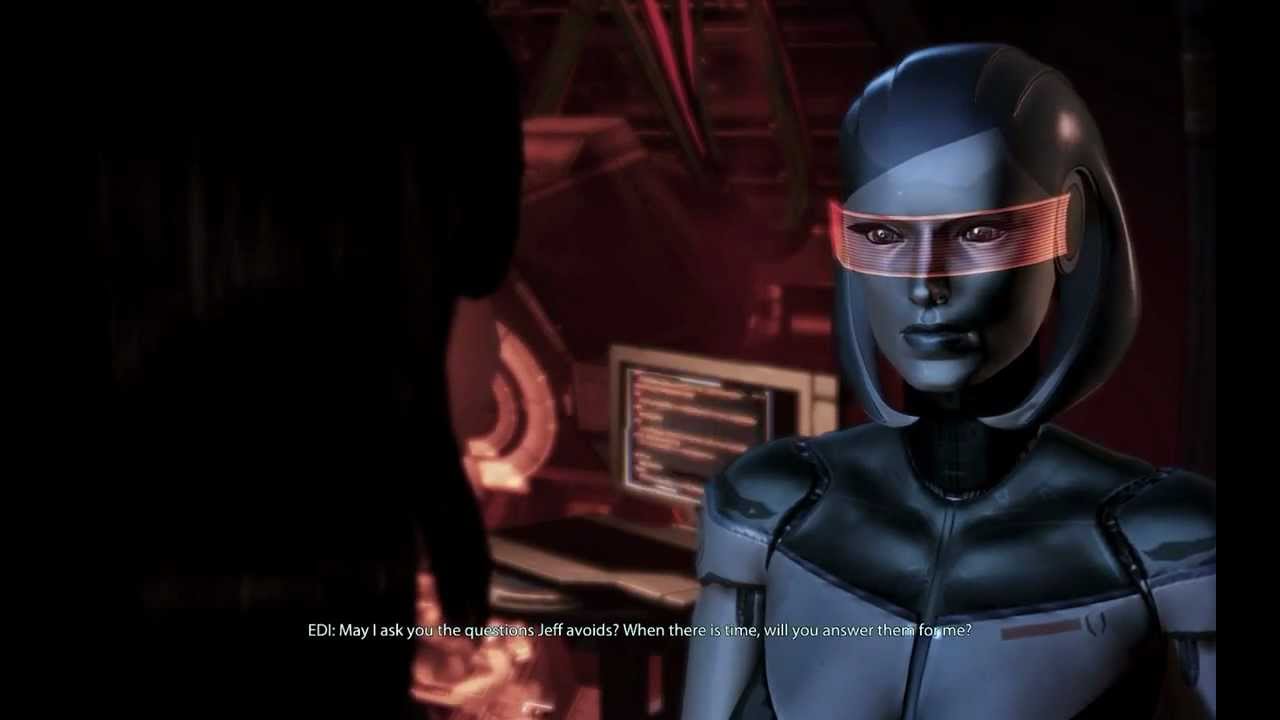 Mass Effect 3: EDI Explains Why You Don't Want to Make Moral Decisions Inside of A Vacuum....