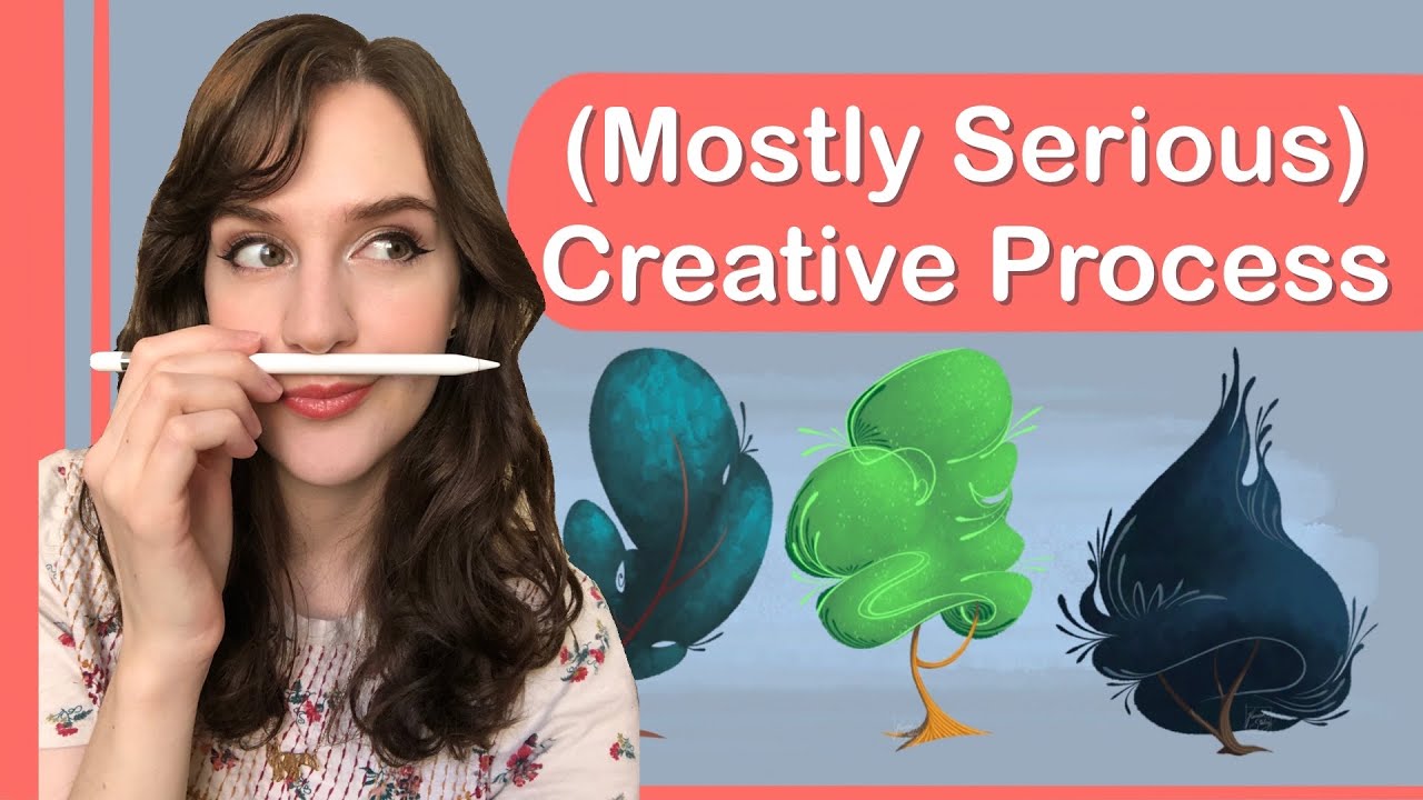My Creative Process! (And How to Import Sketches into Procreate!)