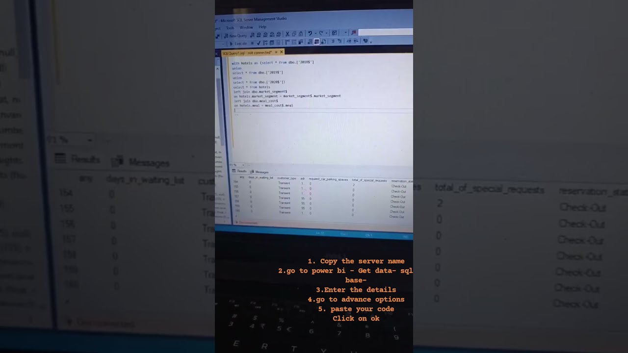 How To Load Data On Power BI from SQL