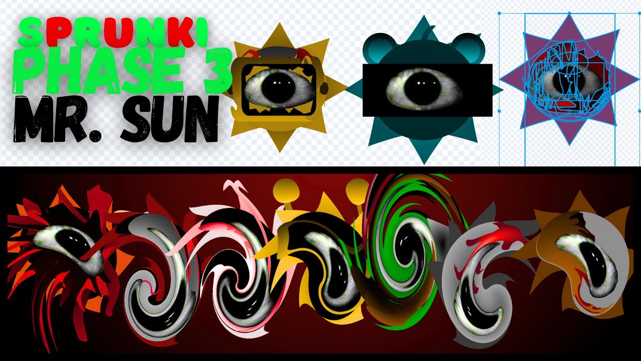How to make a BUG? Tutorial Sprunki But Mr. Sun Phase 3 Animation: Incredibox With Scratch