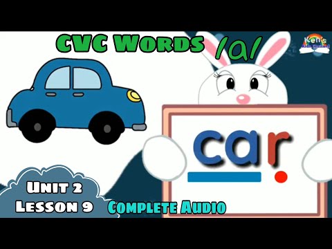 CVC Words "a" (Complete Audio) with Final Sound /r/ | -ar Word Family | Unit 2 - Lesson 9