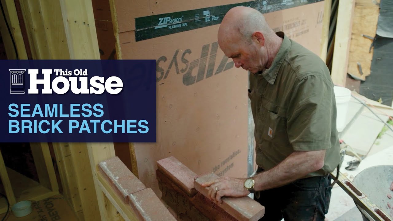 Patching Brick, Matching Mortar | This Old House