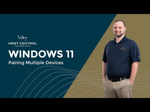 Pairing Devices on New Windows 11