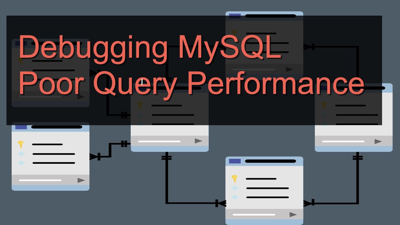Debugging MySQL Poor Query Performance