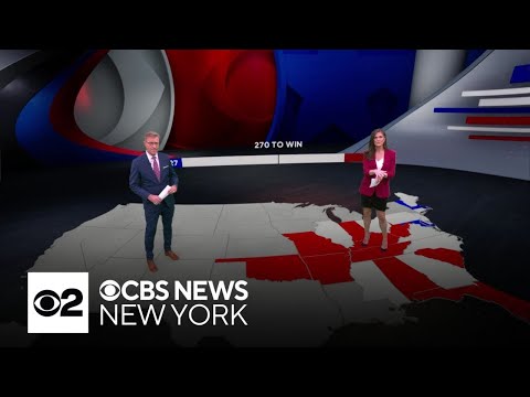 A look at the latest 2024 election results in key battleground states