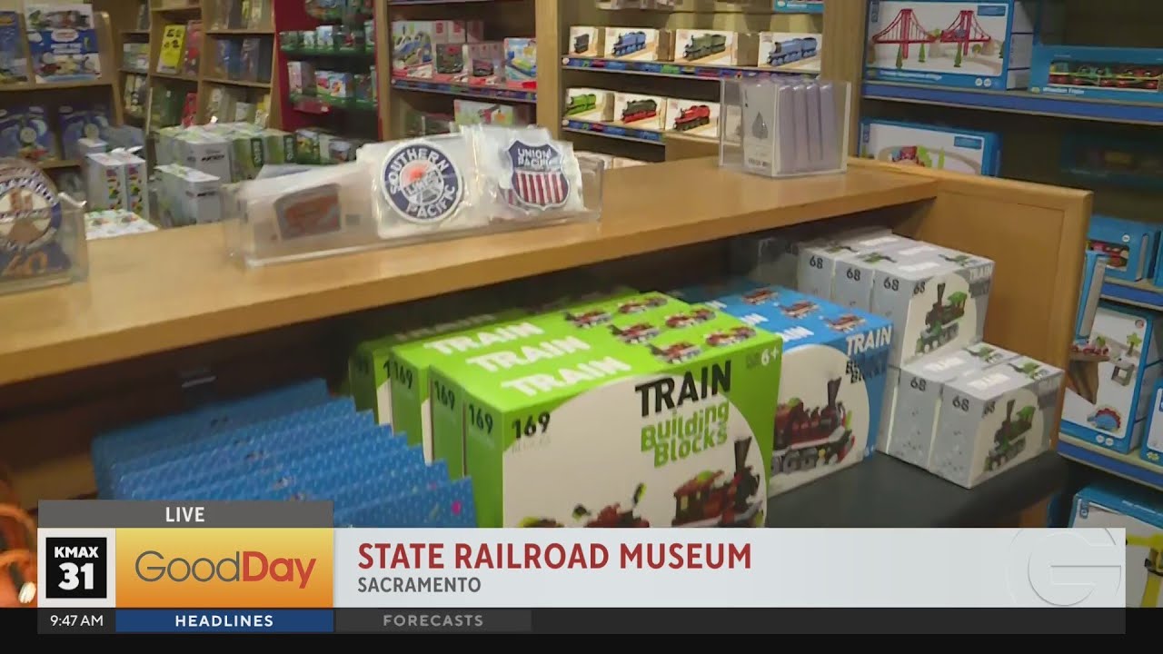 California State Railroad Museum Store, 9am